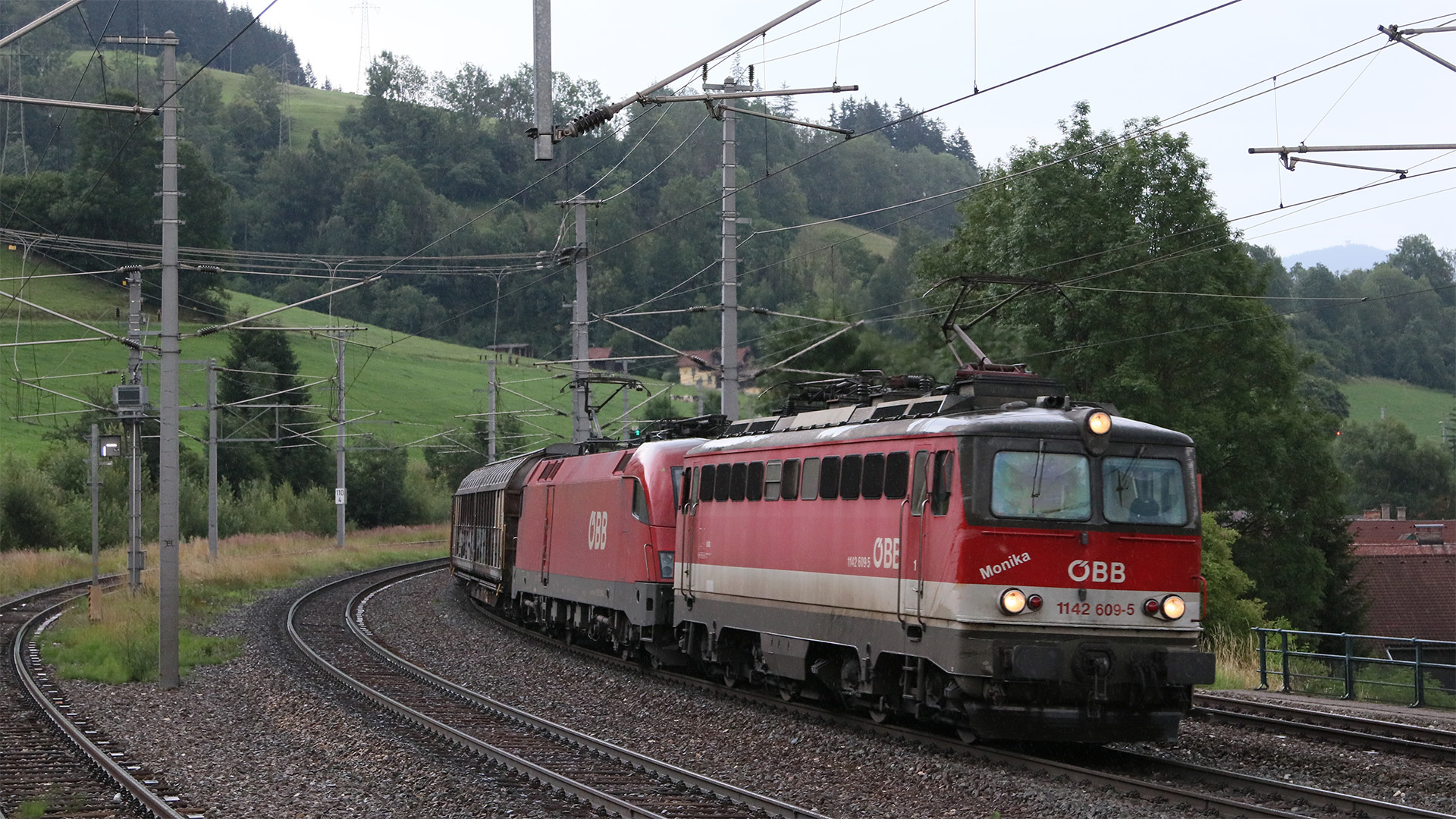 OBB 1142 609 Spital Am Semmering | TrainsPictures.com