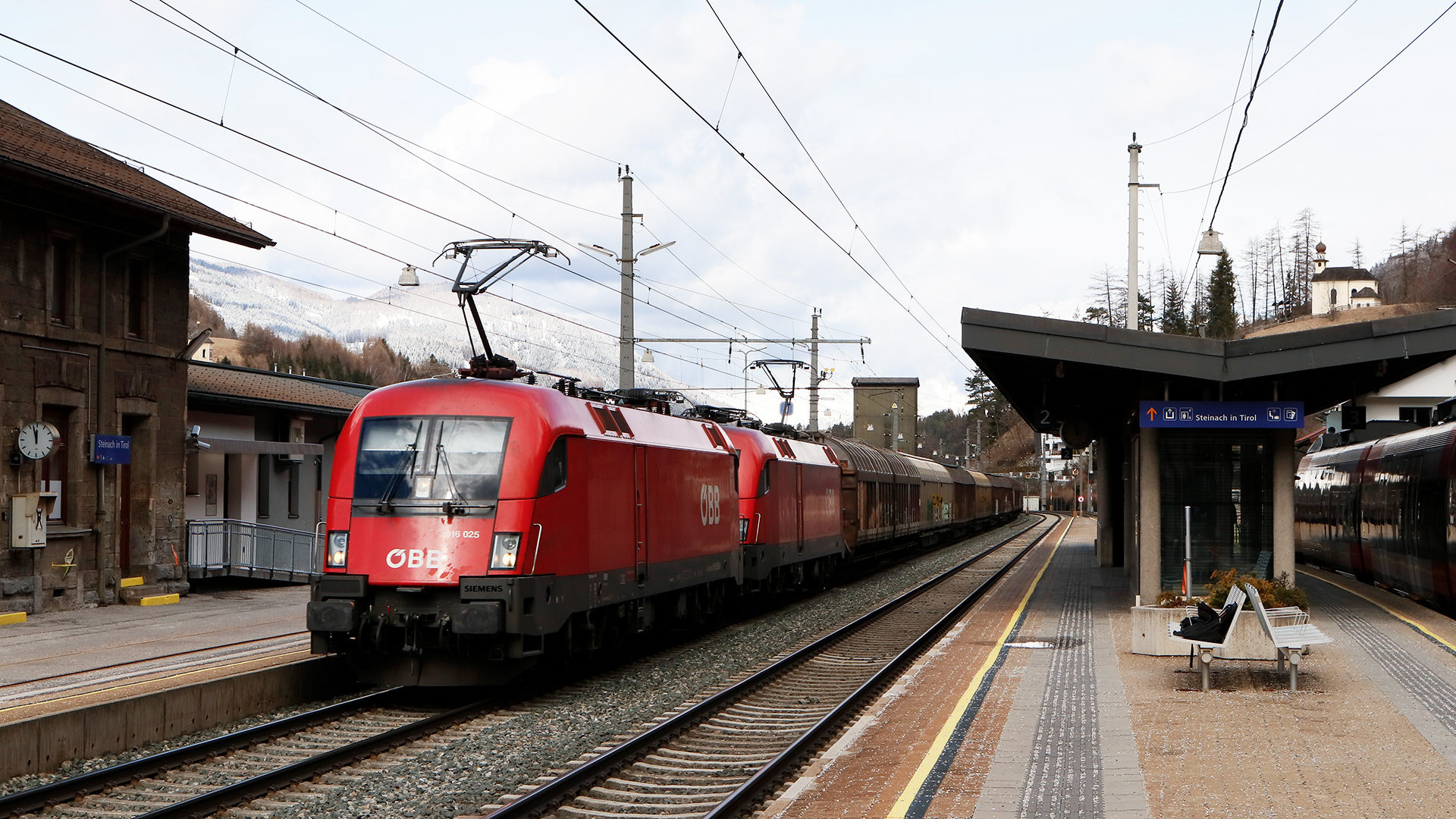 OBB 1216 025 Steinach am Brenner | TrainsPictures.com